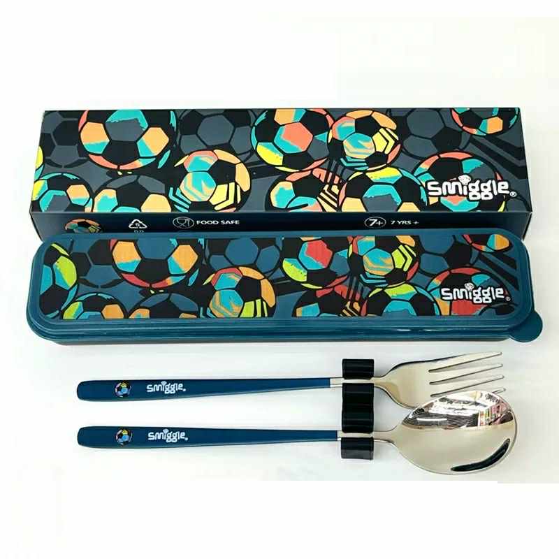 Football Spoon Fork Set With Box | Shopee Philippines