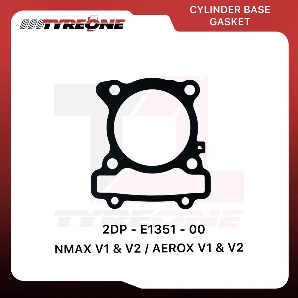 Yamaha Cylinder Base Gasket Nmax V1 & V2 / Aerox V1 & V2 2DP E1351 00 ...