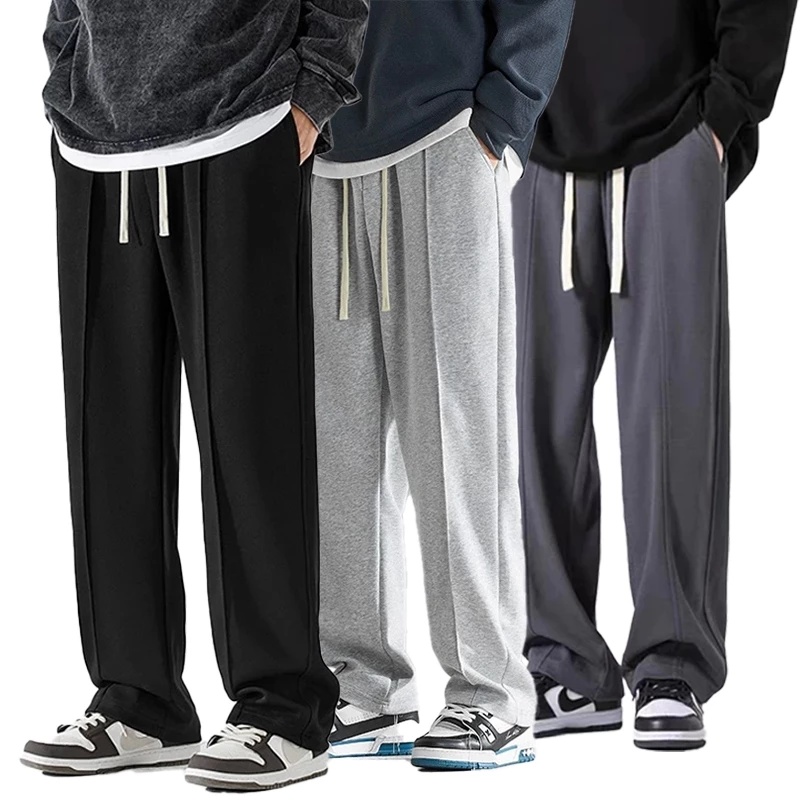 【DIMO】Buy1 Take1 Trousers Casual Grey Sweatpants Pants for Men Baggy ...