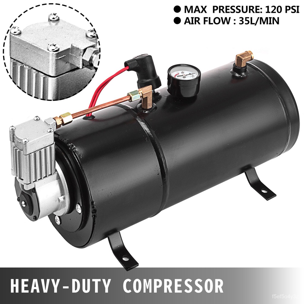 150 PSI Super loud Electric Air horn jet Compressor 12V 24V volts with ...
