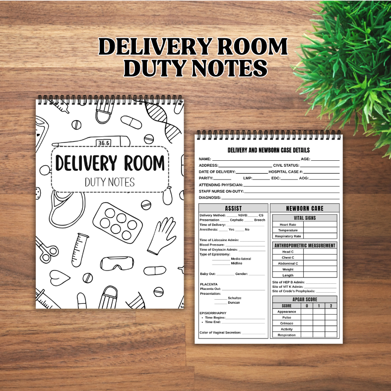 JM Creatink Medical Students Delivery Room Duty Notes Nursing Mini ...