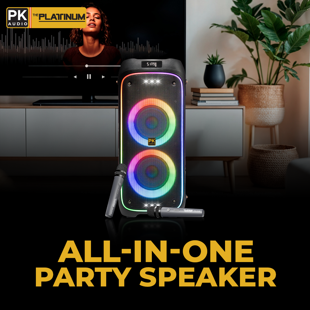 Platinum Karaoke DK65 Duo Party Jukebox Karaoke and Music Bluetooth ...