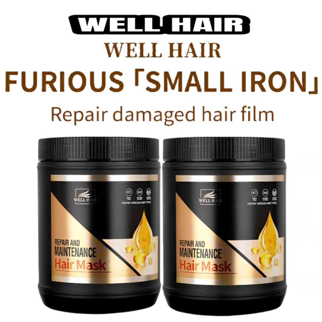 BUY 1 TAKE 1 Well Hair 1KG Moisturizing, Anti-Frizz for Dry hair ...