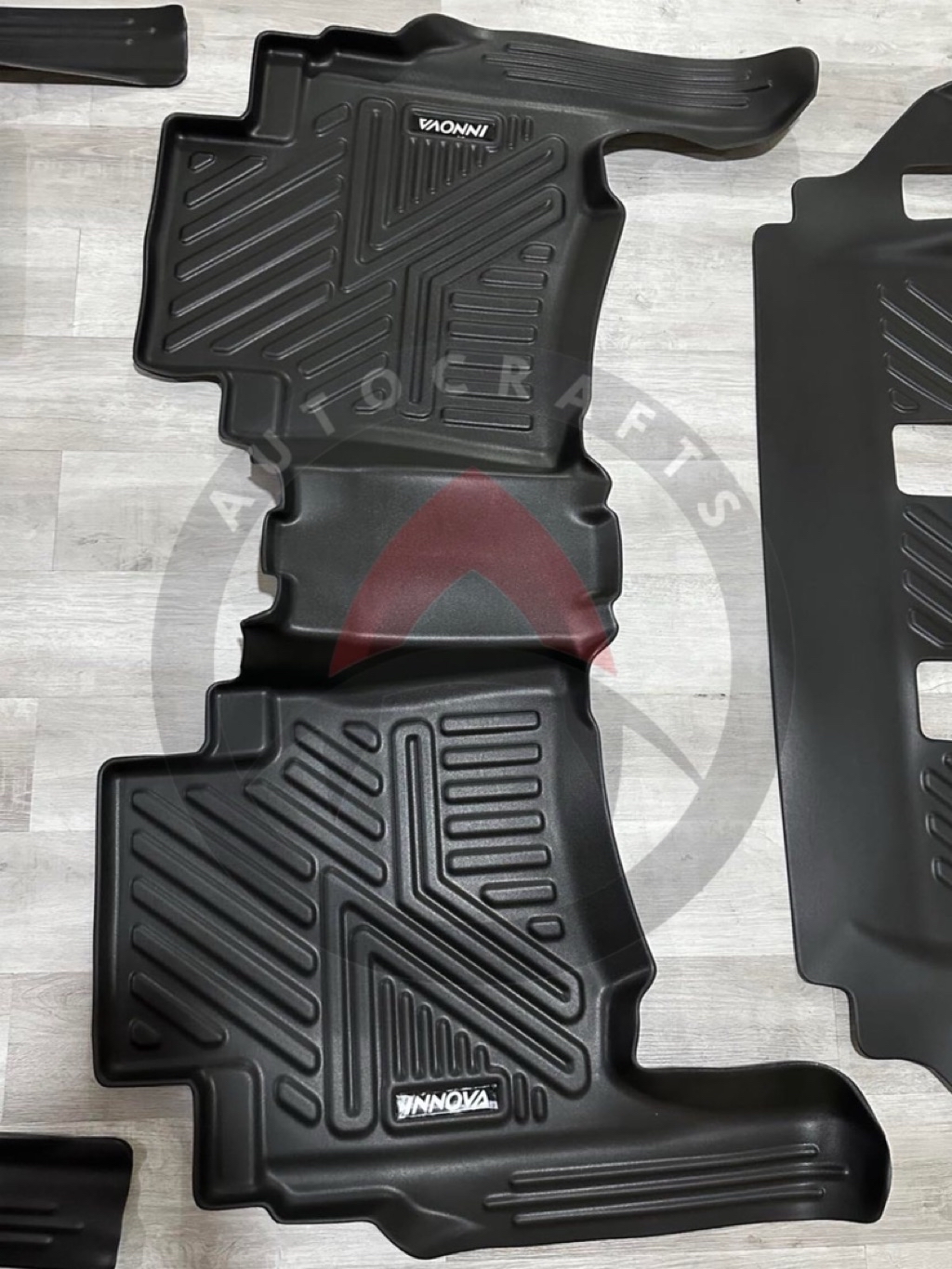 Toyota Innova 2022-2026 5D Fully Extended Deep Dish Matting with Cargo ...