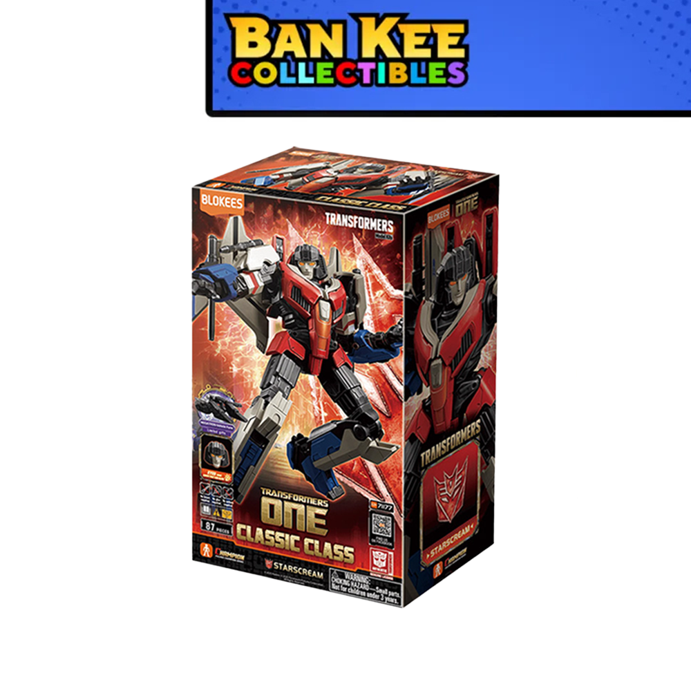 Blokees - Transformers One Movie Classic Class CC16 Starscream | Shopee ...
