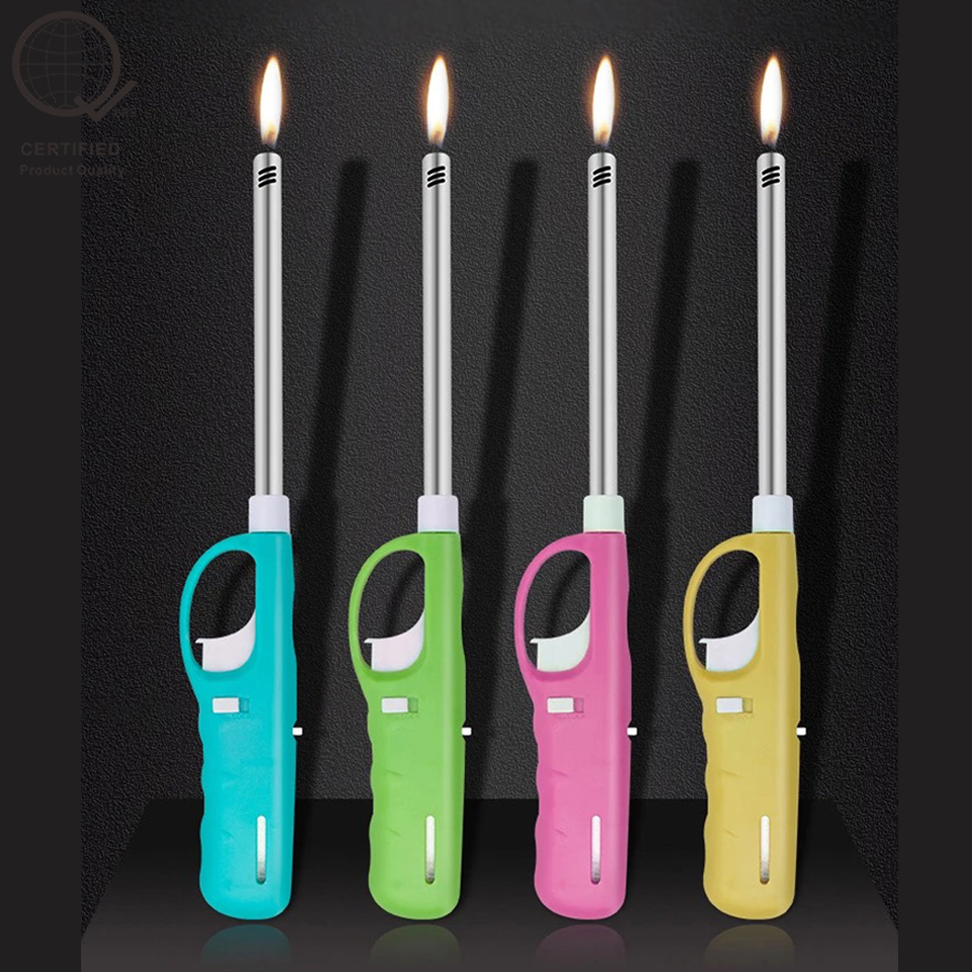 kitchen Igniter Refillable Long-Reach Barrel Gas Lighter Stove Kitchen ...