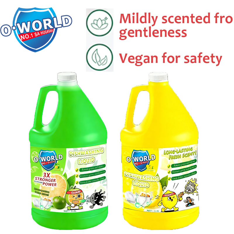 O·OWRLD Dishwashing Liquid CALAMANSI - DWL (yellow) - 1 Gallon | Shopee ...