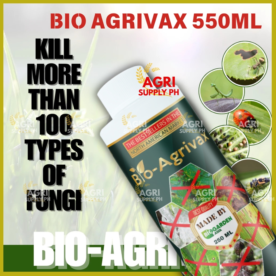 [SALE 50%] BIO AGRIVAX Organic Fungicide for Plants Kills 100+ Fungal ...