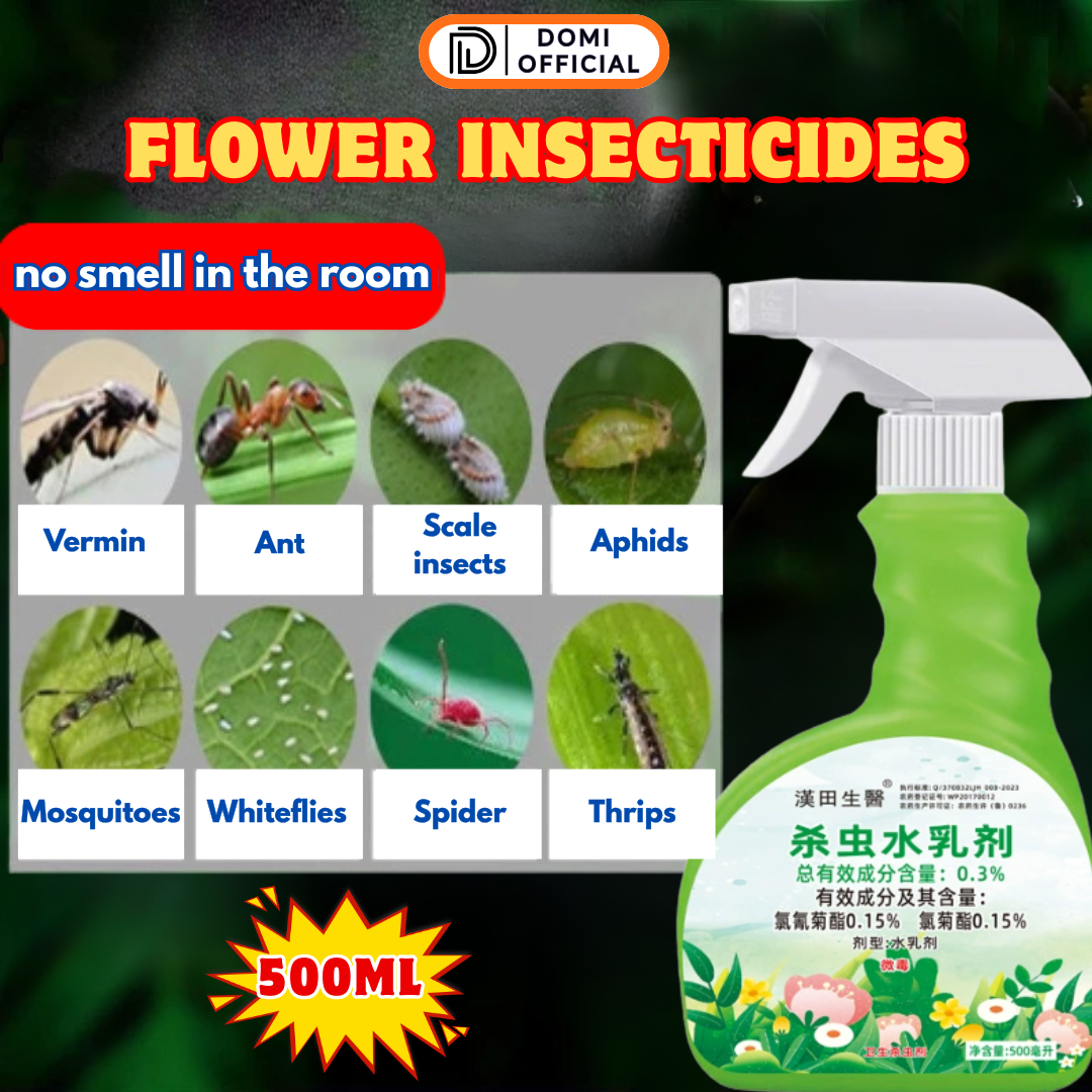 500ml Plant Insecticide Spray – Safe Bug Spray for Plants & Vegetables ...