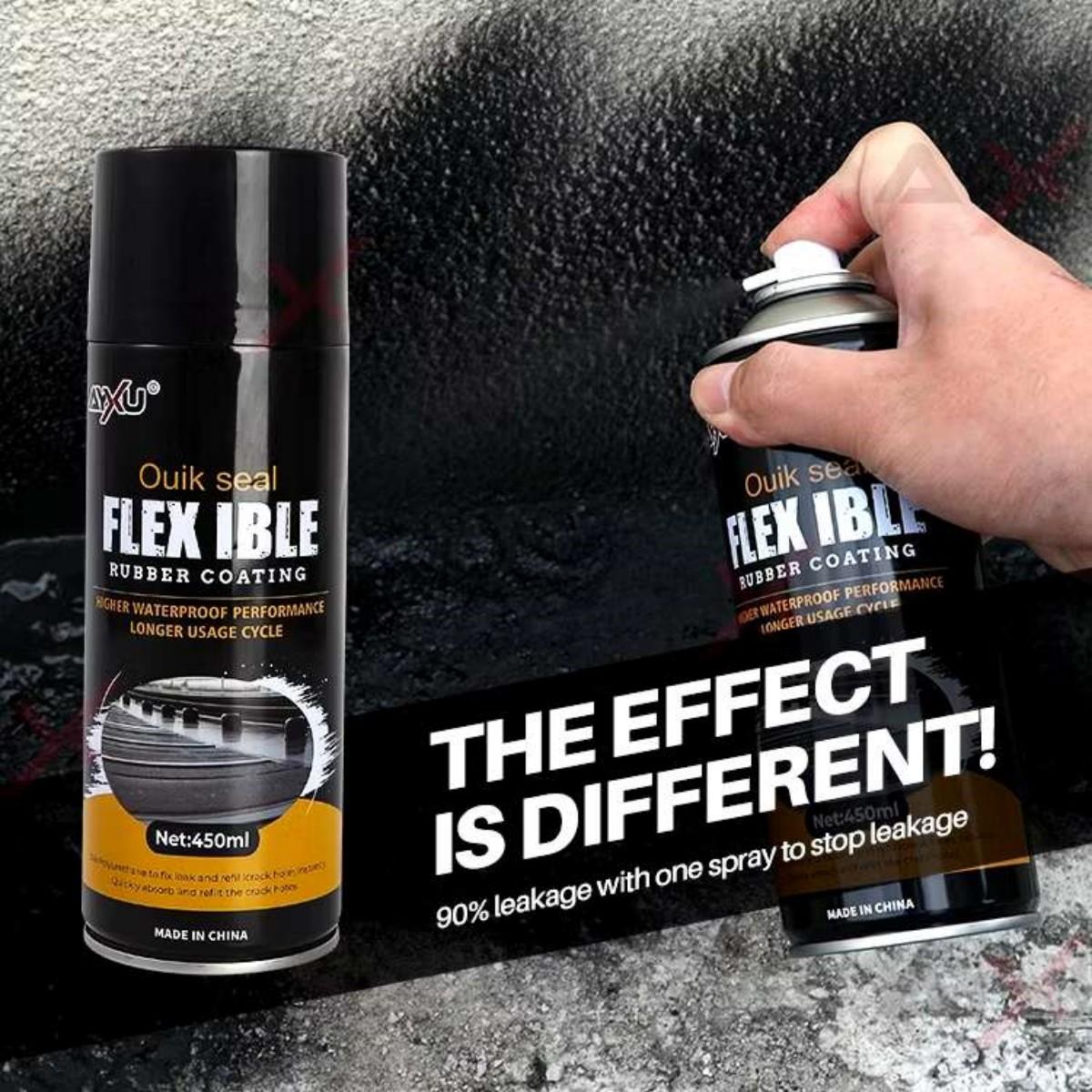 Quick Seal Flexible Rubber Coating Waterproof Spray Sealant Flexible ...