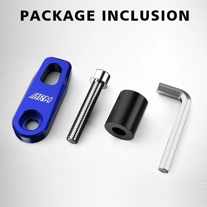 ARM Aluminum Motorcycle Hook CNC Multi-Purpose Universal With Sticker ...