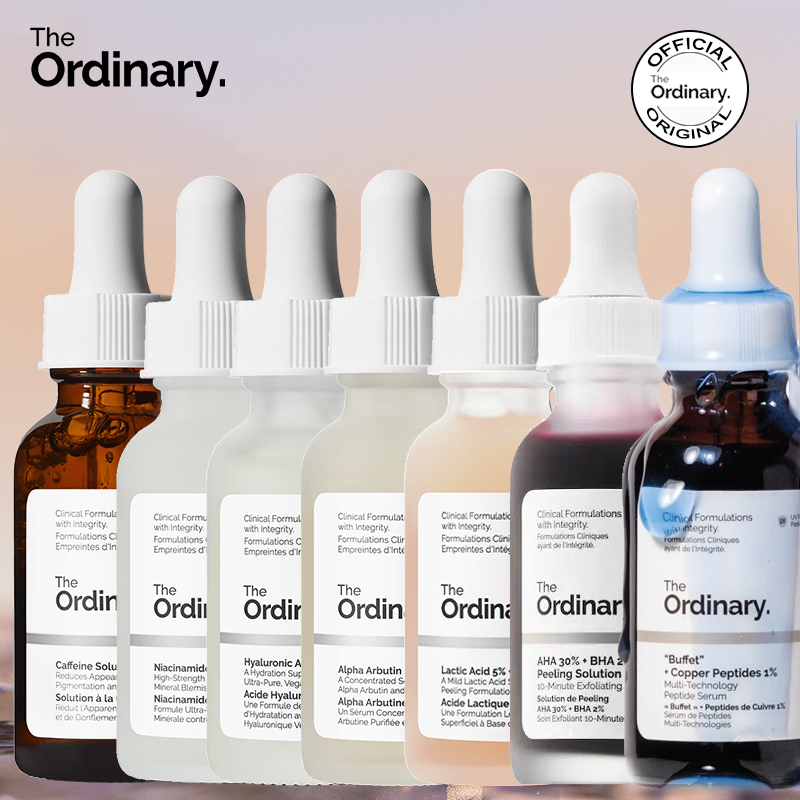 the ordinary serum niacinamide/hyaluronic/salicylic/aha+bha/retinol ...