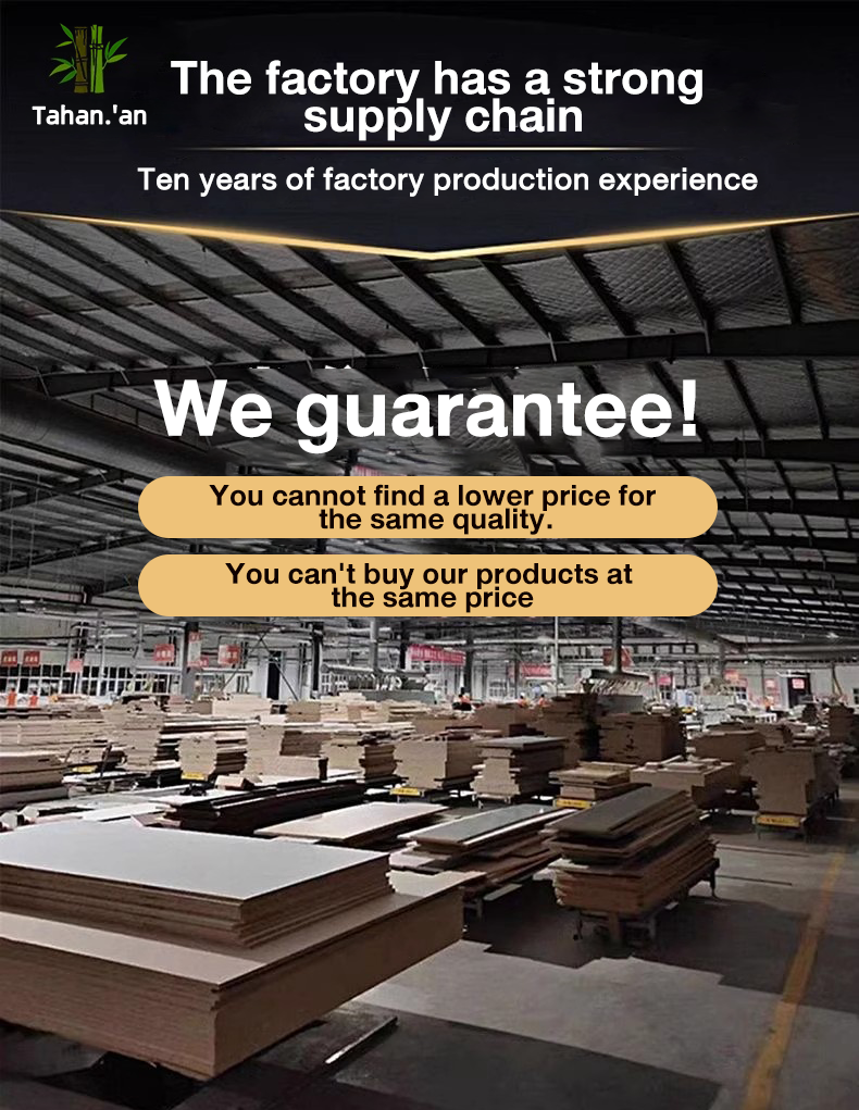 TAHANAN Bamboo Wooden Wardrobe Family Bedroom Simple Assembly Large ...