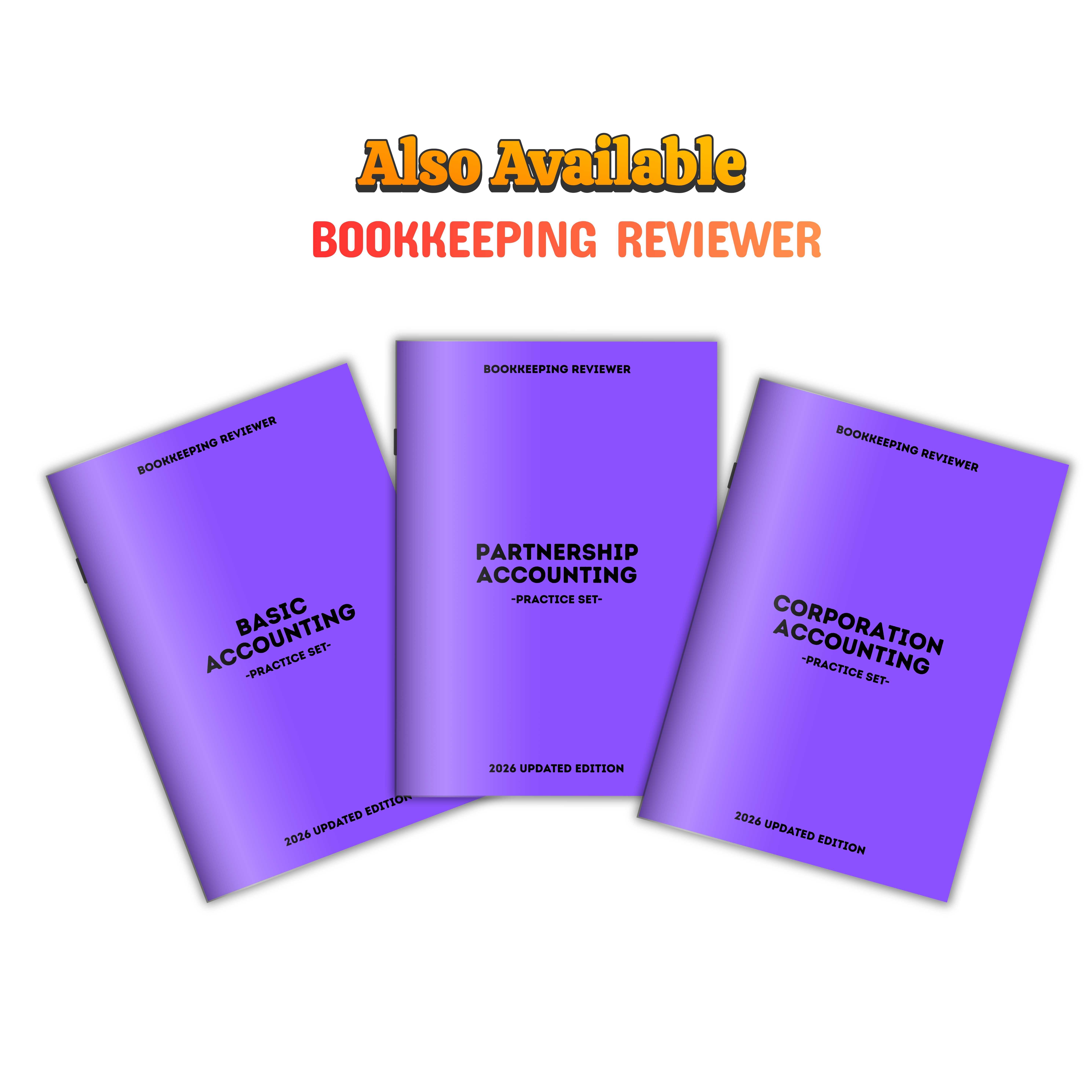2026 Bookkeeping Reviewer | CAT Level 1 & TESDA NCIII | Updated 2026 ...