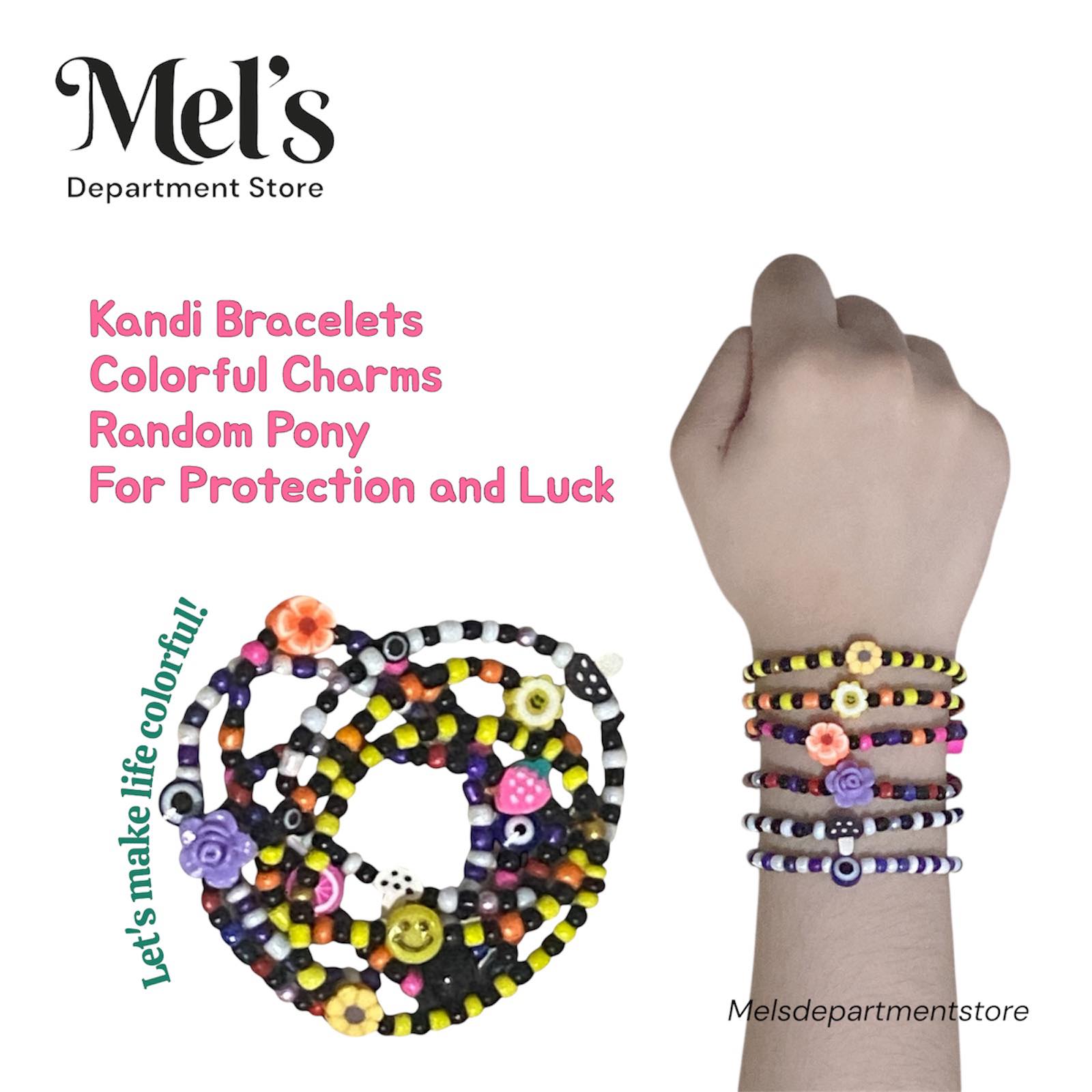 MJ Kandi Random Bead Bracelet Set (6PCS) | Shopee Philippines