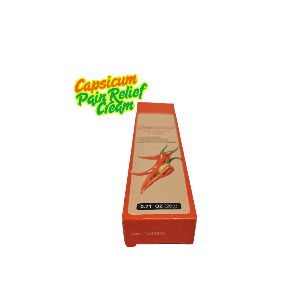 Capsicum Pain Relief Cream 20g | Shopee Philippines