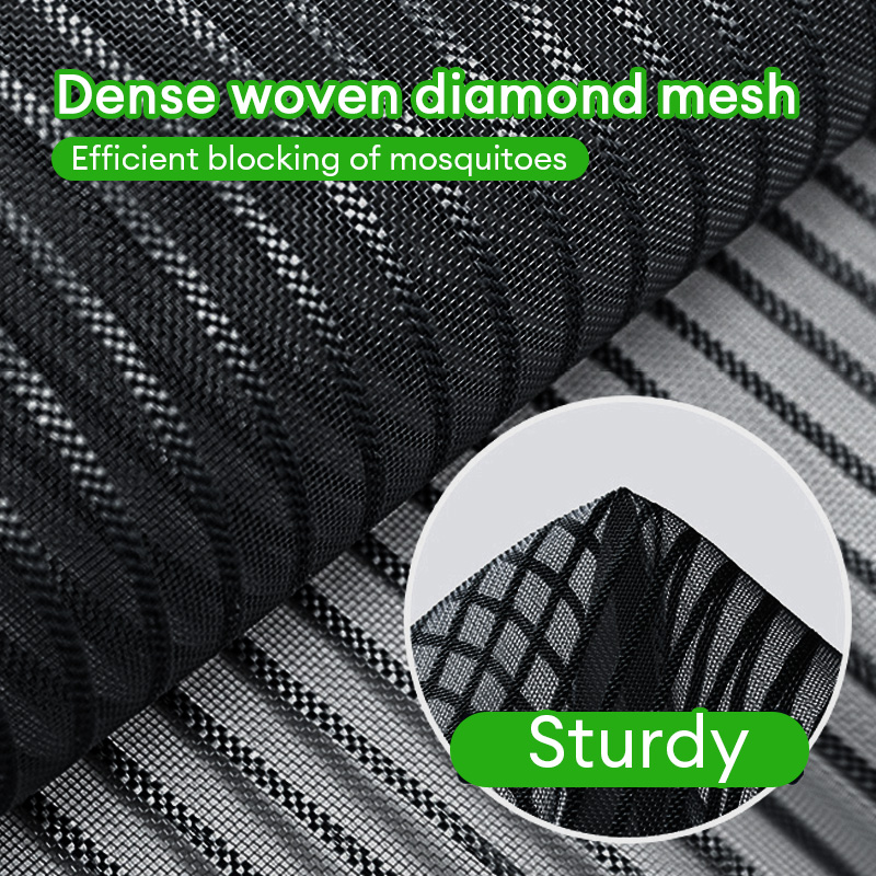 210*90CM Anti Mosquito Magnetic Screen Door Curtain Mesh Net Insect Fly ...