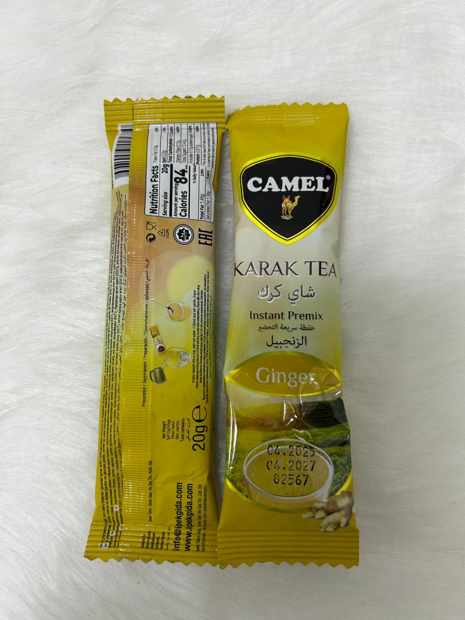 Camel Karak Tea – Ginger Infusion | A Bold Twist on Arabian Tradition ...