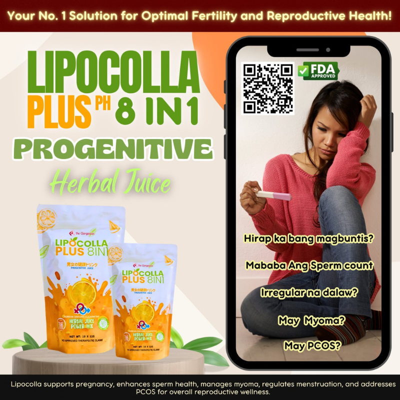 2pcs Be Gorgeous Lipo Colla Plus 8-in-1 – Fertility, PCOS, Myoma ...