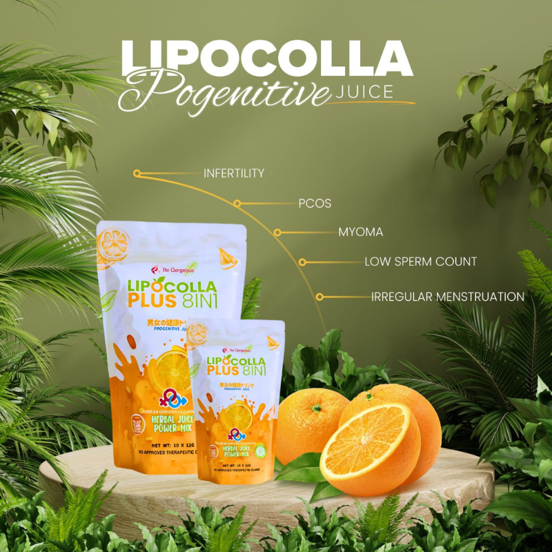2pcs Be Gorgeous Lipo Colla Plus 8-in-1 – Fertility, PCOS, Myoma ...