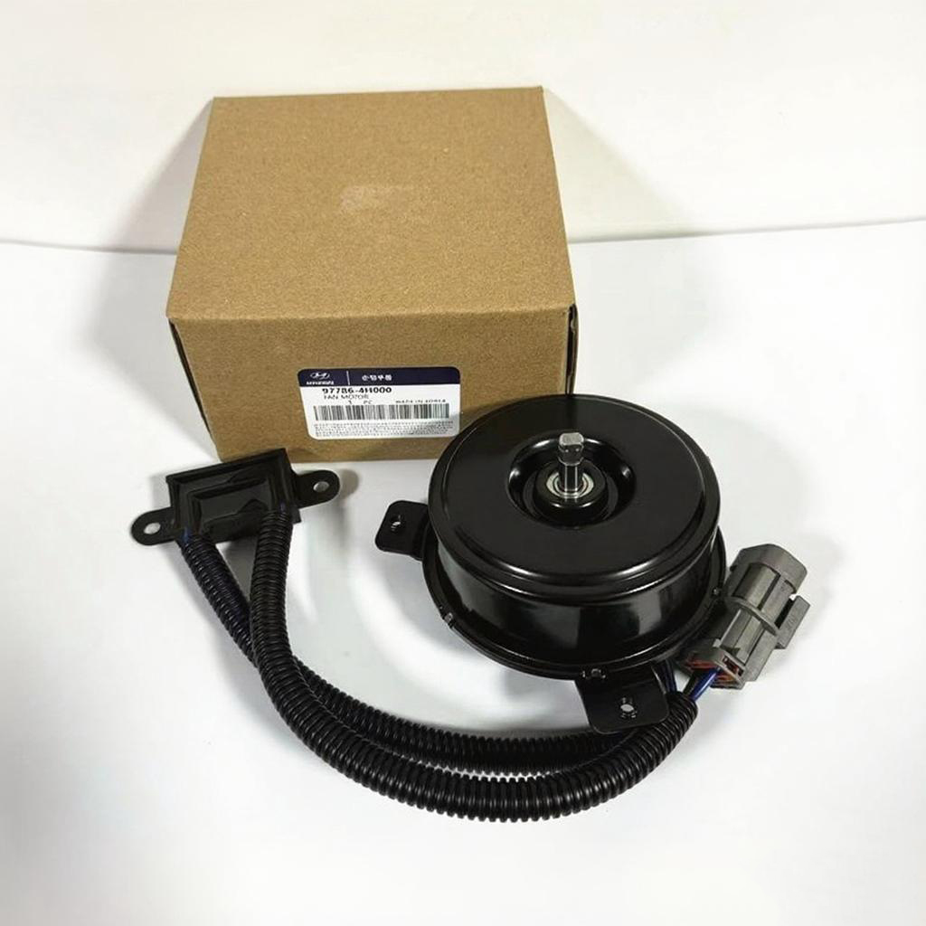 Hyundai Grand Starex Fan Motor Radiator / Condenser 2008-2017 97786 ...