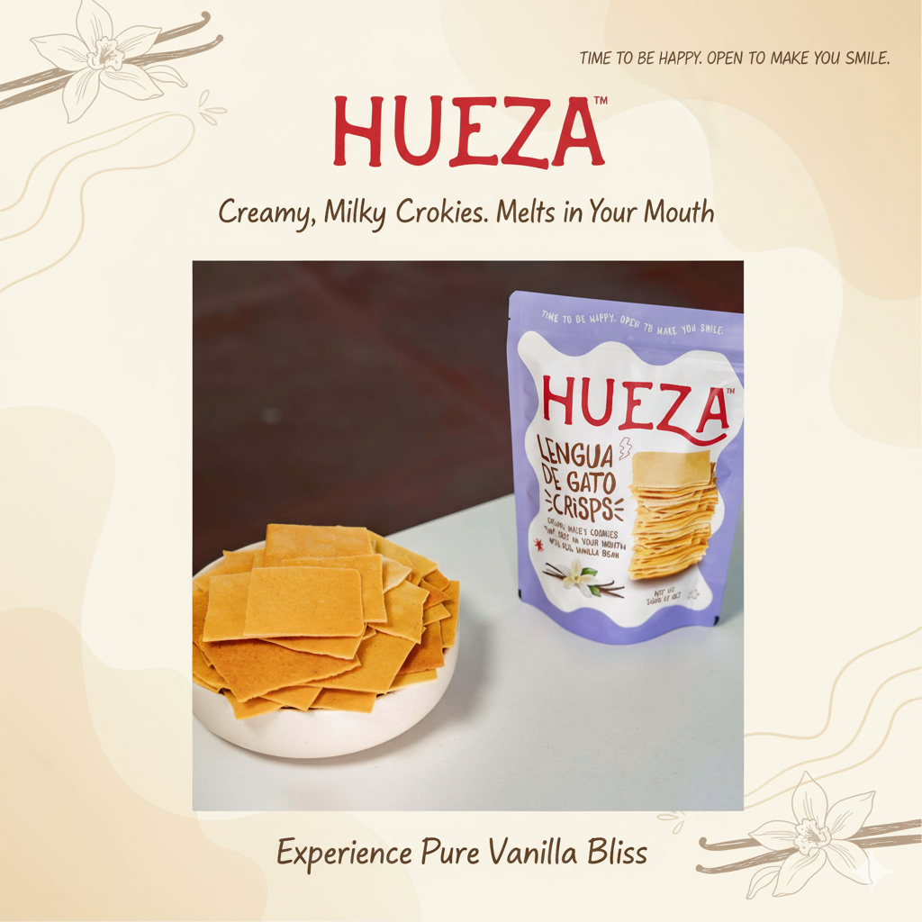 Lengua De Gato Crisps 200G HUEZA | Sweet Filipino Snack Treat ...