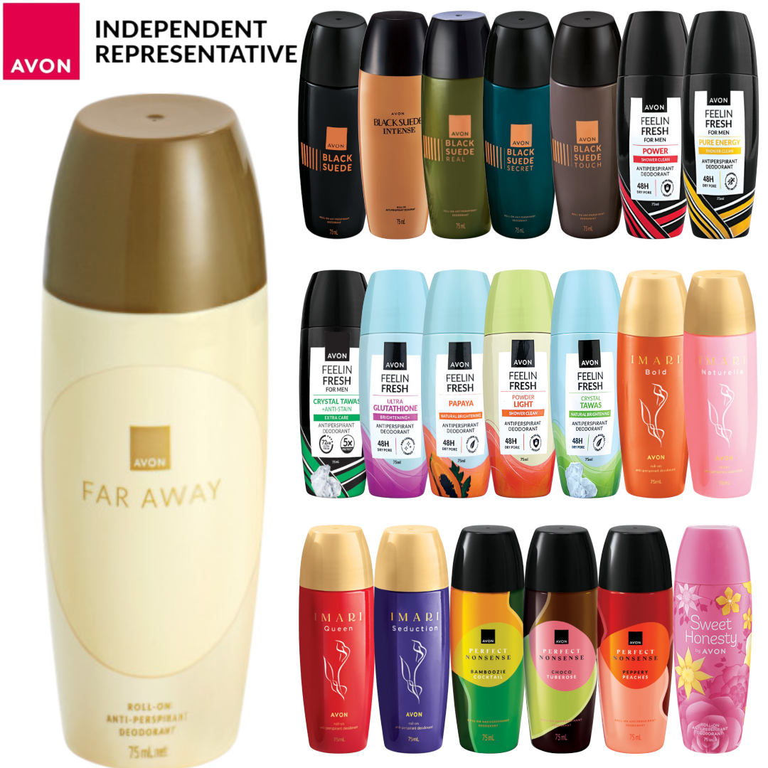 BUY 1 TAKE 1 AVON FAR AWAY Roll-On Deodorant 75 mL | Shopee Philippines