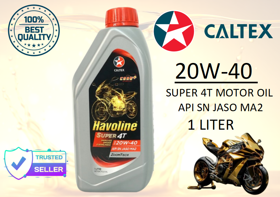 TMT "MOTORCYCLE OIL Havoline Formula SAE 10W30 EZY 4T SAE 20W40 Super ...