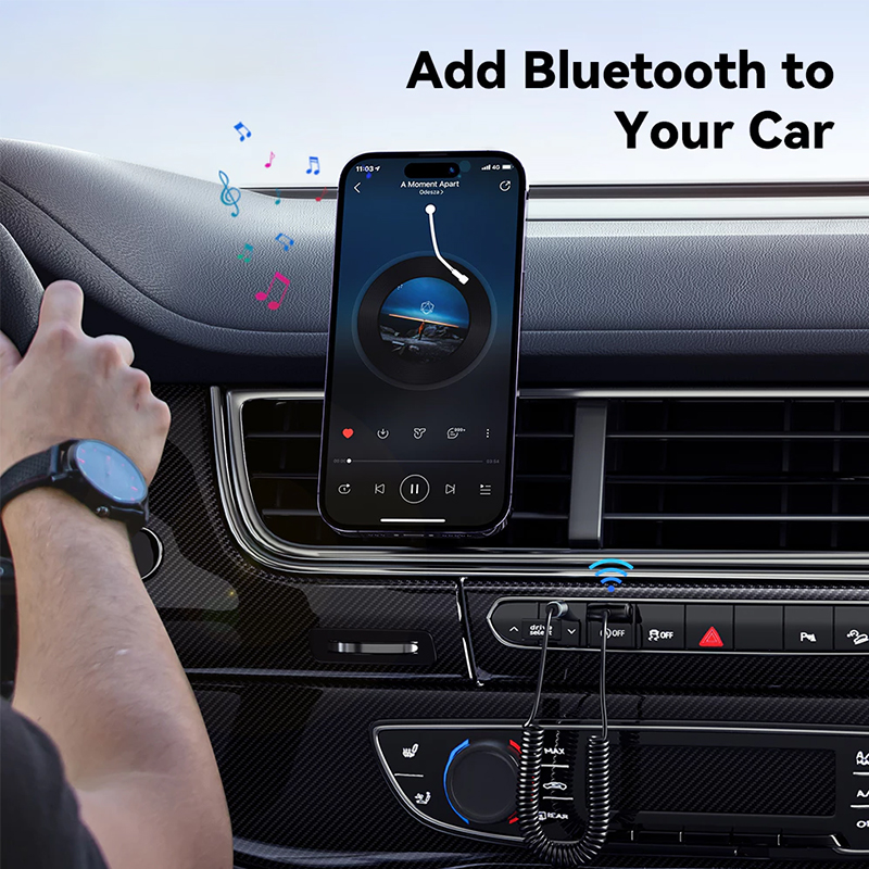 Jasoz 5.3 Bluetooth Audio Receive Car Bluetooth Car Kits AUX Audio 3 ...