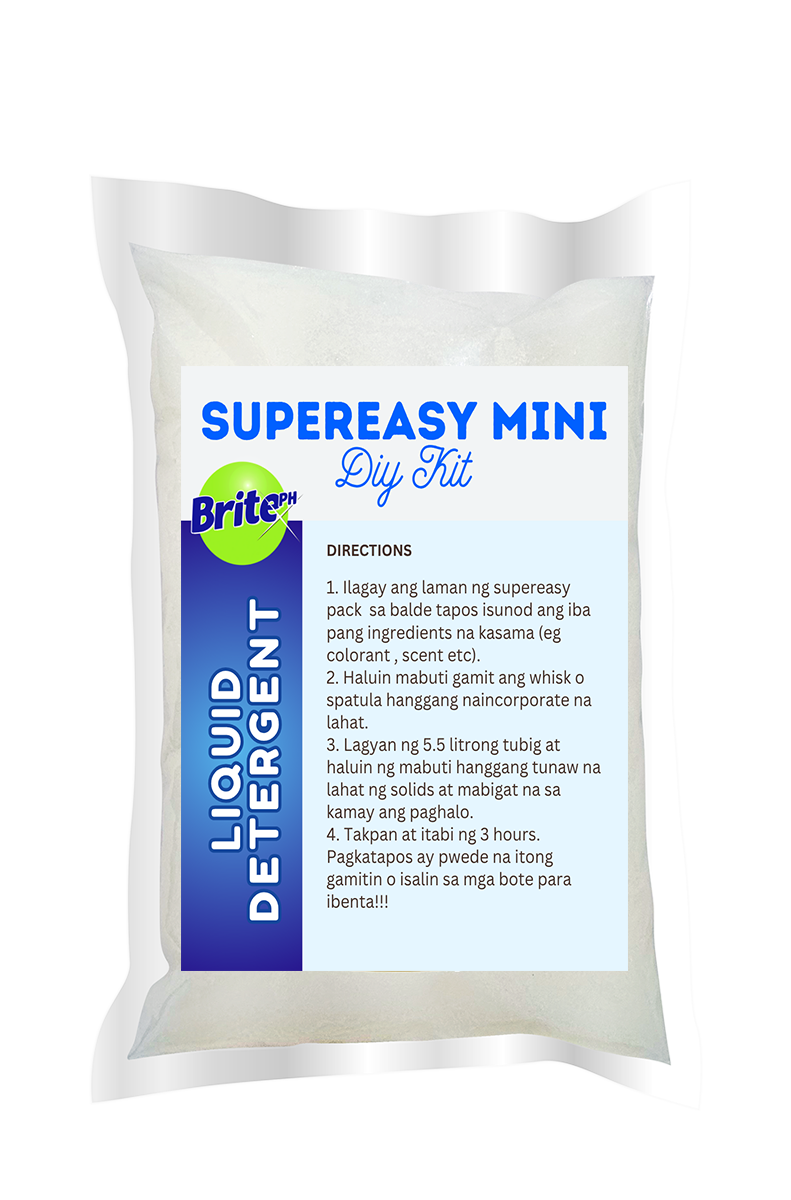 BritePH Liquid Detergent DIY Kit Mini (6L) - 200% Thicker formula vs ...