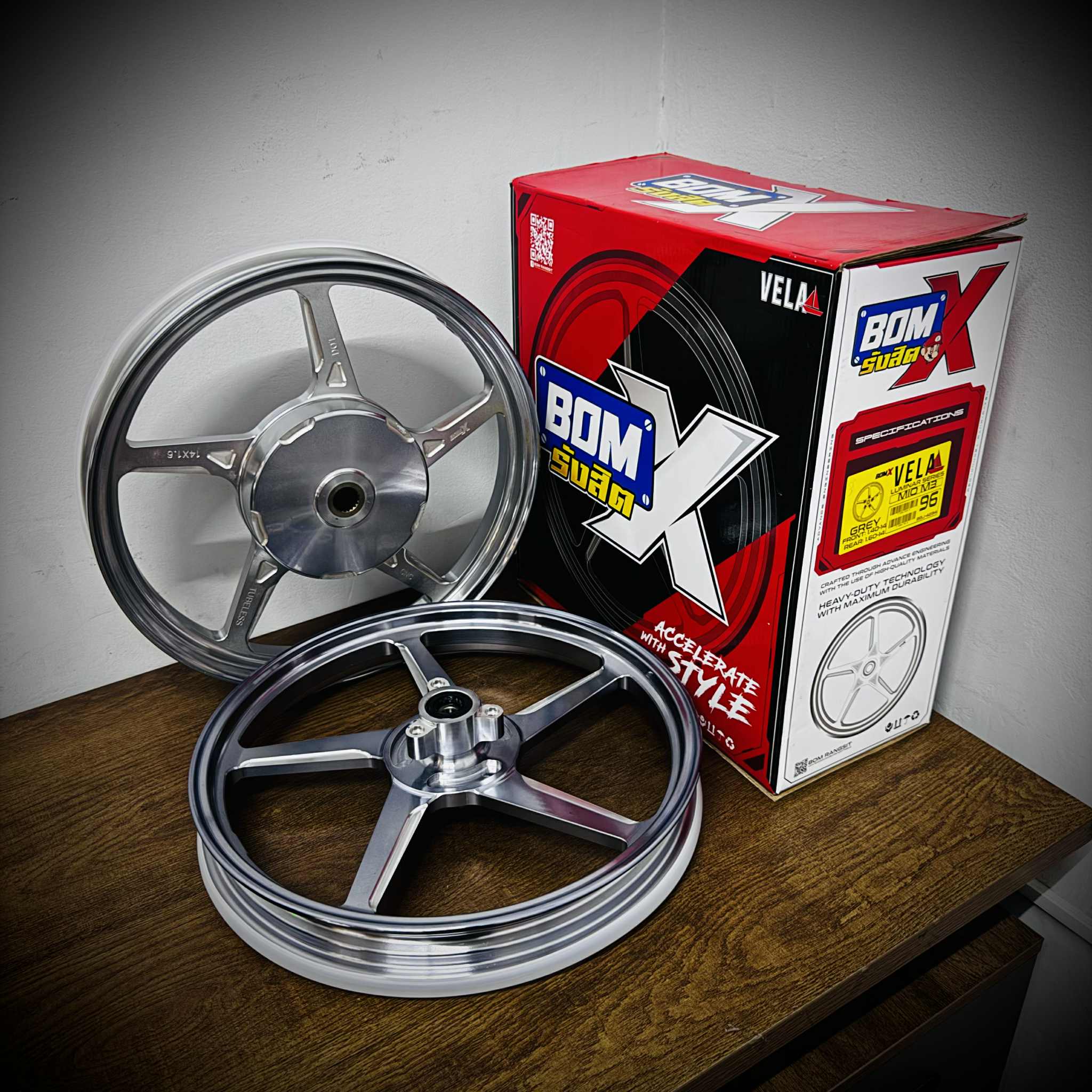 BOM RANGSIT BomX VELA mags for MIO I 125 - SOLD AS BRAND NEW | Shopee ...