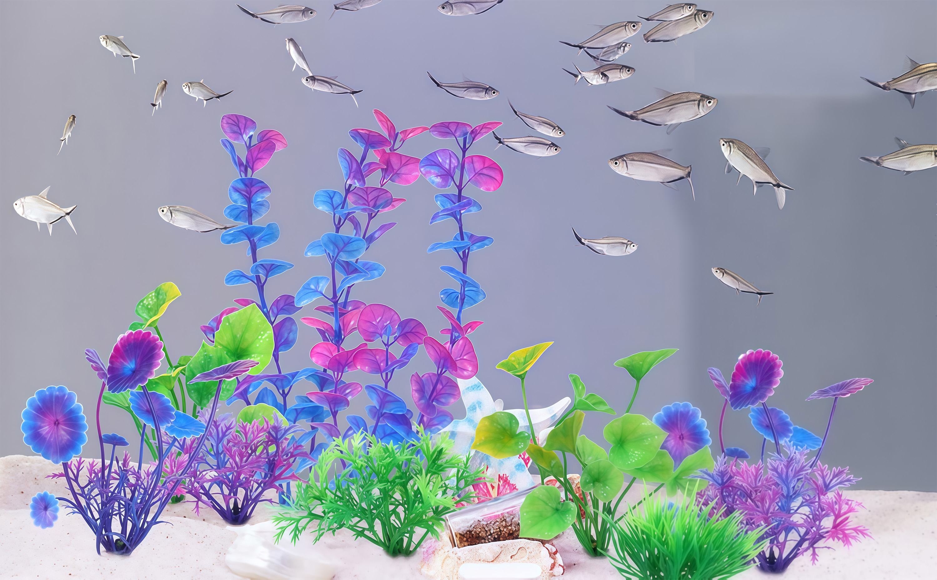 【CCS】1 Piece Artificial Aquarium Plant with Realistic Appearance ...