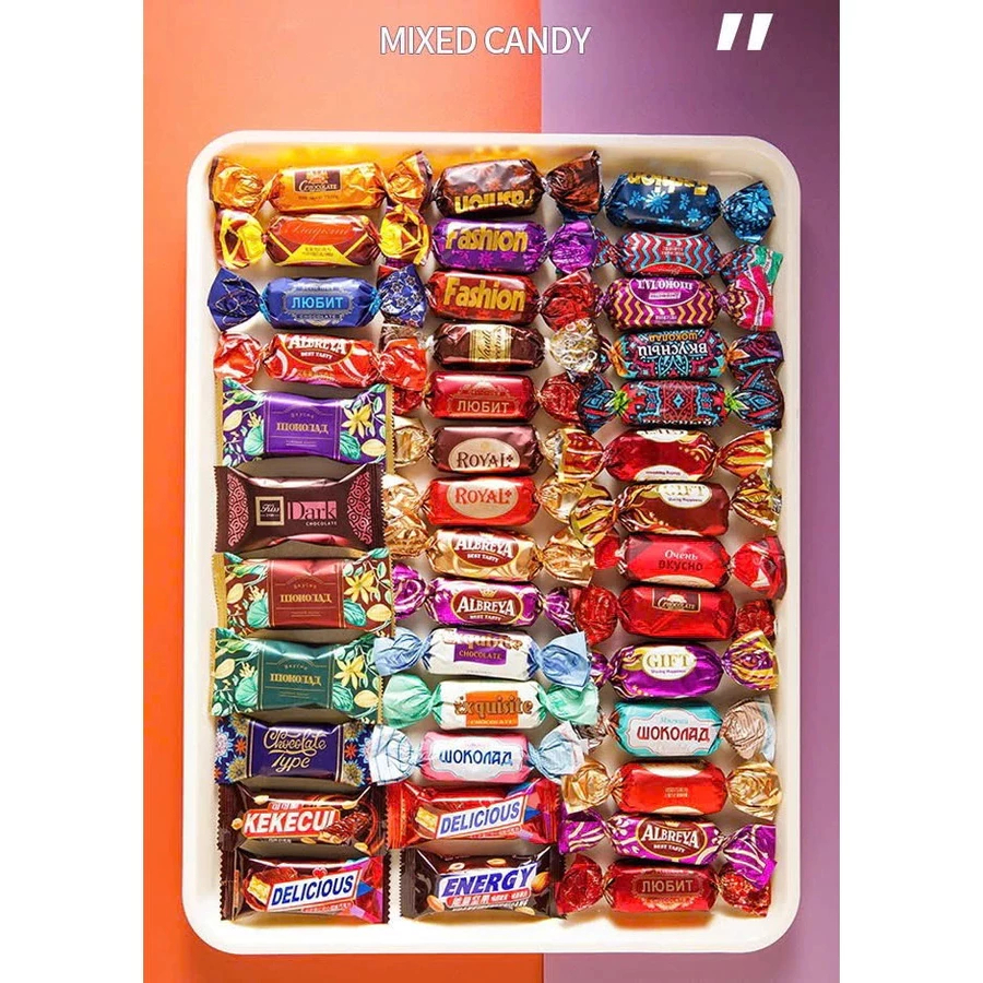 [BUY 1KG FREE 1KG] Imported Russian Mixed Assorted Chocolates|Creamy ...