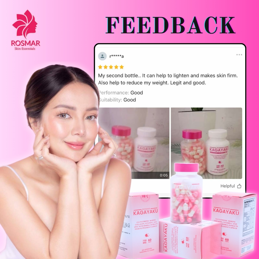 ROSMAR KAGAYAKU GLUTA CAPSULE | Shopee Philippines