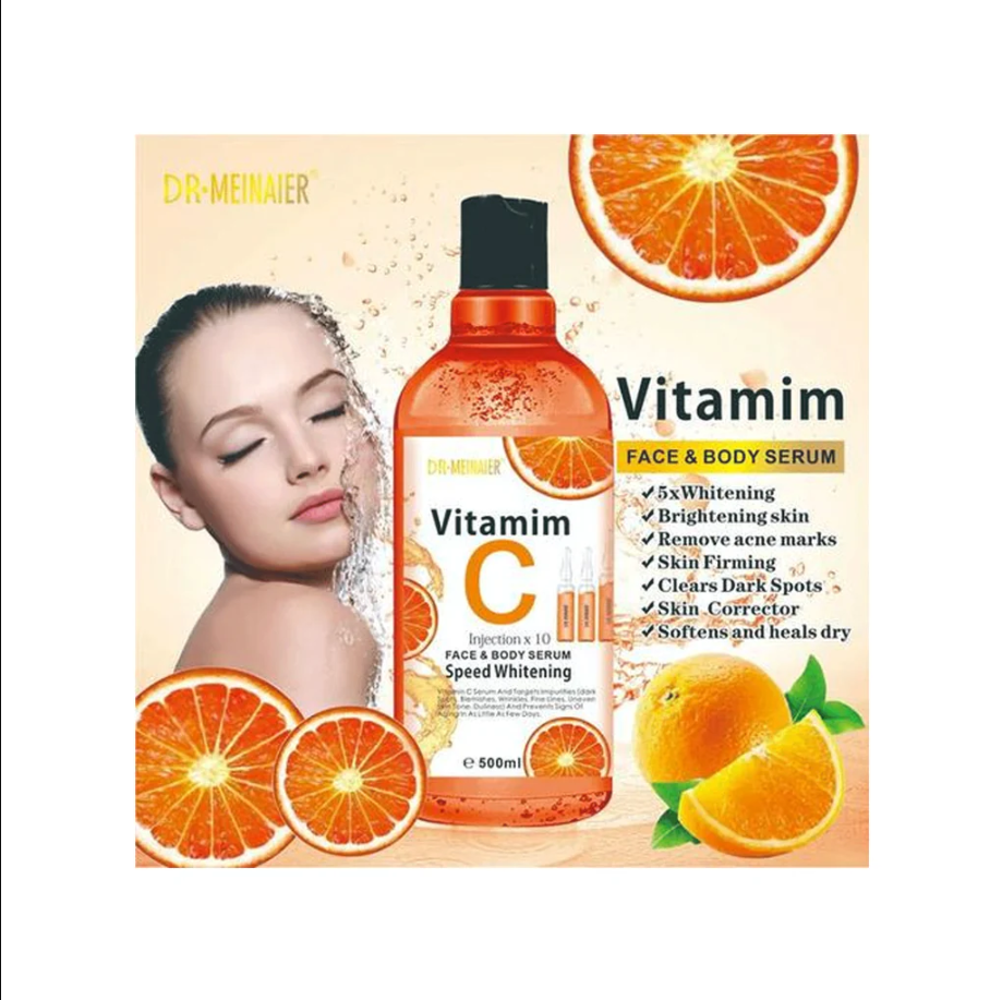 Maxten Dr. Meinaier 90% intensive AHA Body Serum Vitamin C & E 500ml ...