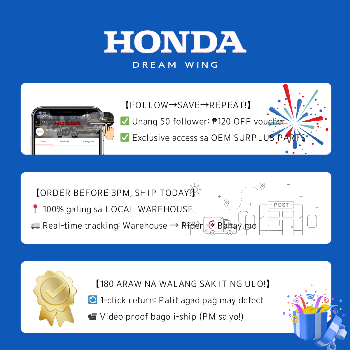 🇵🇭Honda Genuine CR2032 Battery 35148-K78-N10 For All Honda Motorcycle & Car Keys (Remote/Key Fob ...