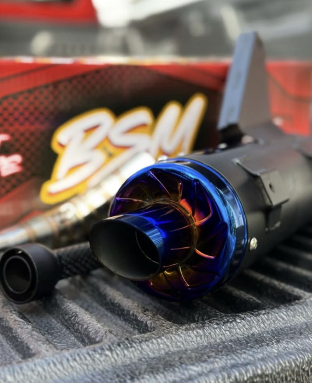 BSM POWER PIPE for HONDA CLICK 125/ 150 V2 & V3 / YAMAHA AEROX NMAX Bsm ...