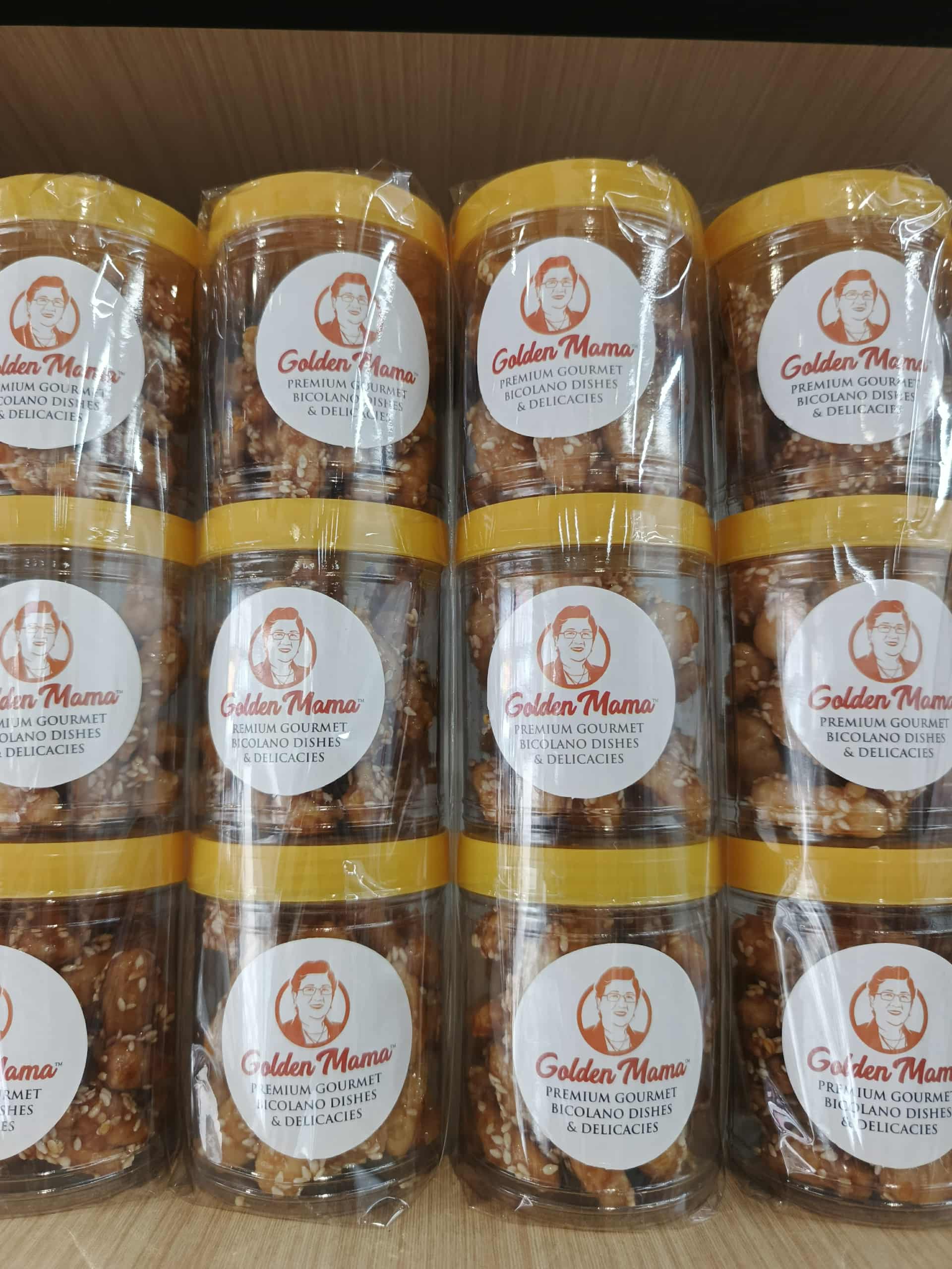 Golden Mama - FSJ Pasalubong Sentral - CRISPY PILI & SESAME SEEDS ...