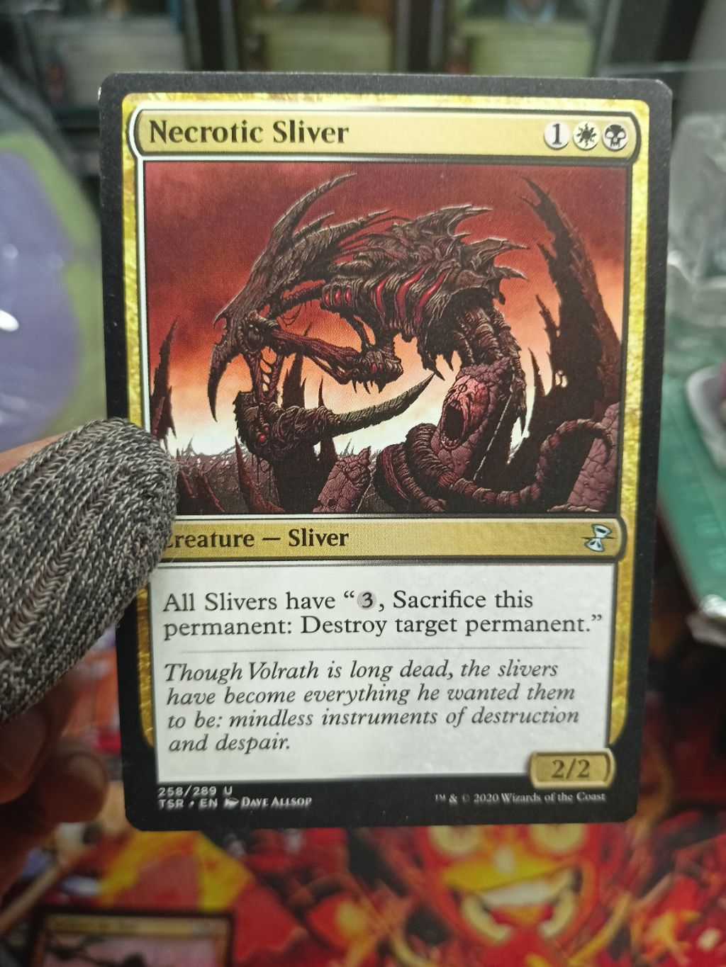 NECROTIC SLIVER - MAGIC THE GATHERING | Shopee Philippines