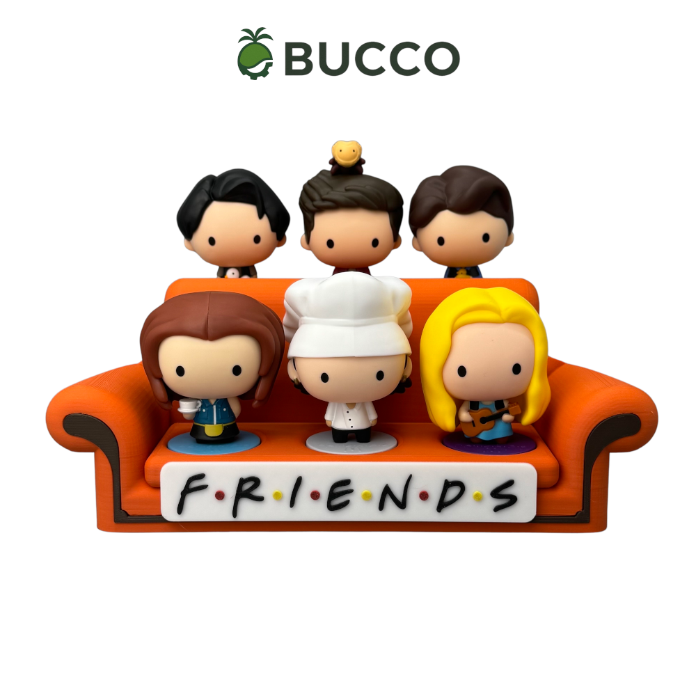 BUCCO 3D Printed Mcdo Friends Couch Display for McDonald’s F.R.I.E.N.D ...