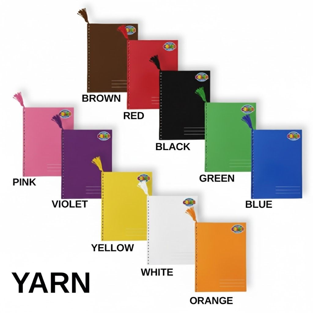 10pcs ERC Yarn Notebook Paper Set 80 Leaves School Writing Pad for ...