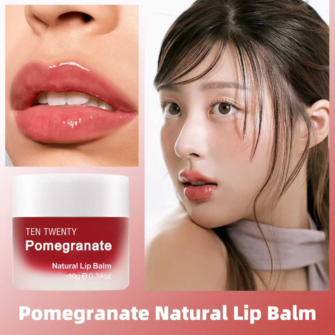 Pomegranate Natural Lip Balm 10g – Hydrating, Nourishing & Softening ...