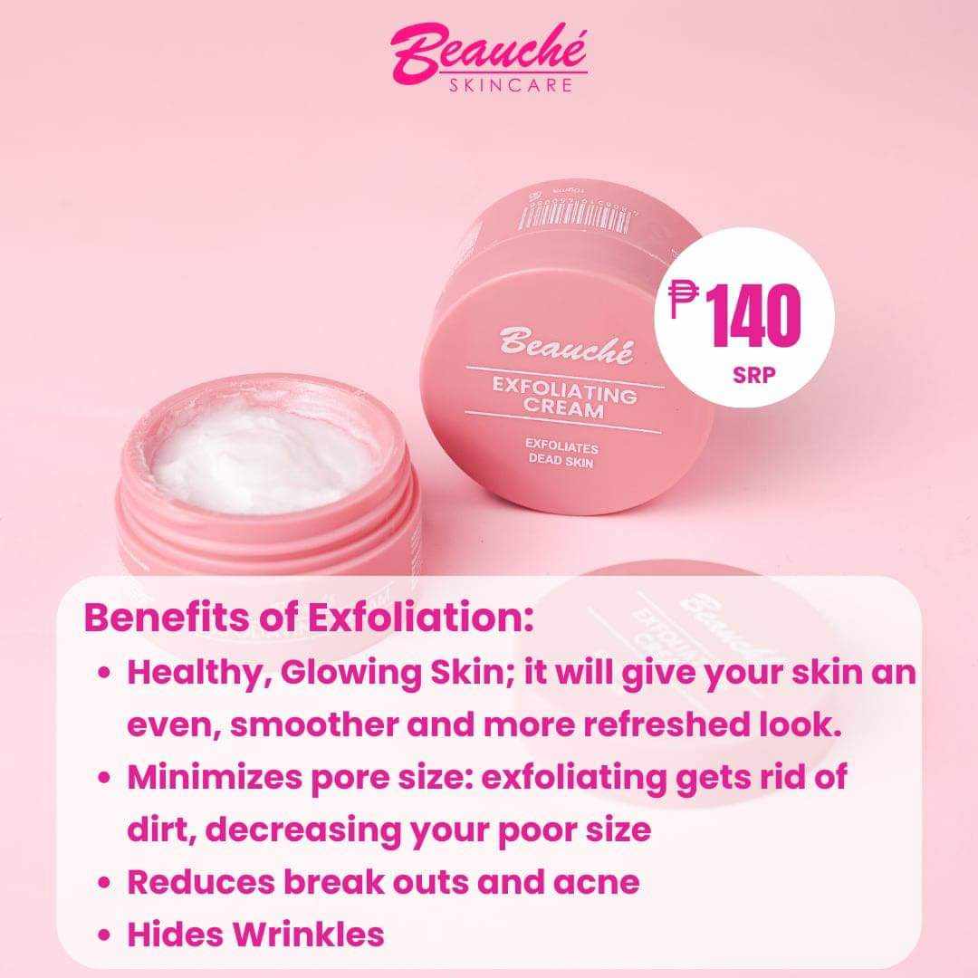 BEAUCHE EXFOLIATING CREAM 10g | Shopee Philippines