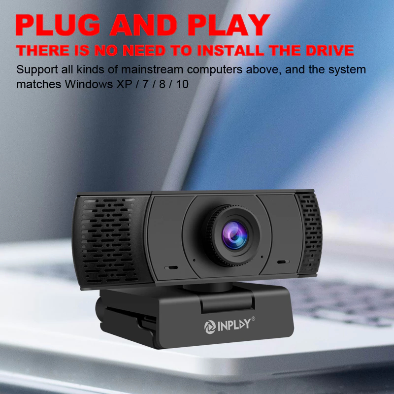 Inplay | C1080PRO | Web Camera HD 1080P USB 2.0 Port Hi-Speed With Mic ...