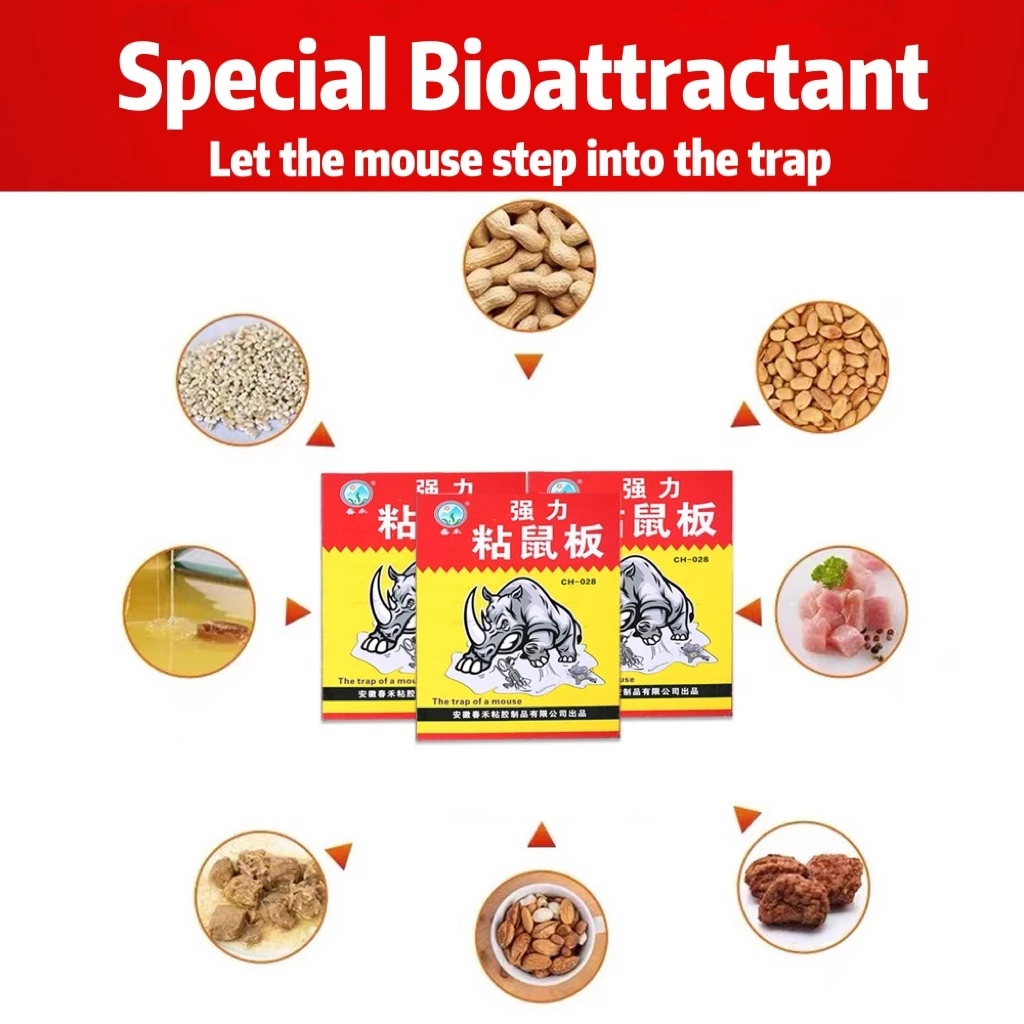 (Super Strong Adhesion) 10/20/30pcs Mouse & Rat Trap Glue Board Sticky ...