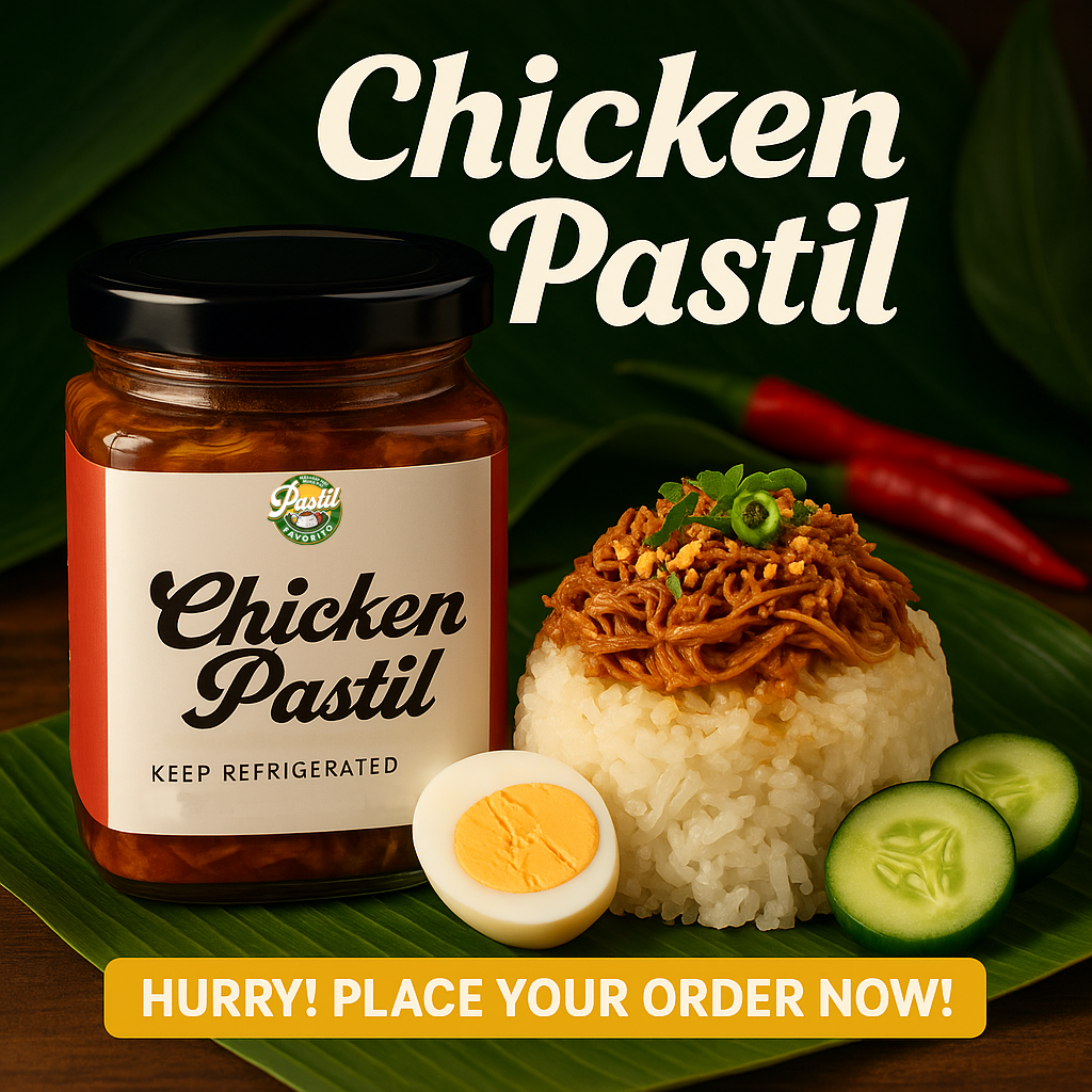 Pastil Favorito Authentic Chicken Pastil in a Jar – Ready to Eat ...