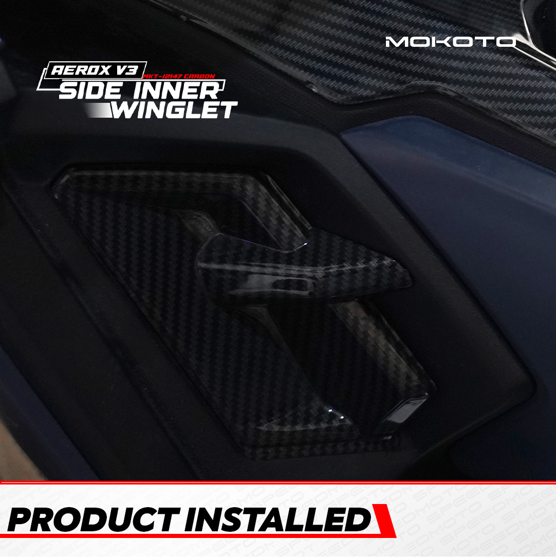 MOKOTO AEROX V3 SIDE INNER WINGLET CARBON MKT-12147 SIDE WINGLET ...