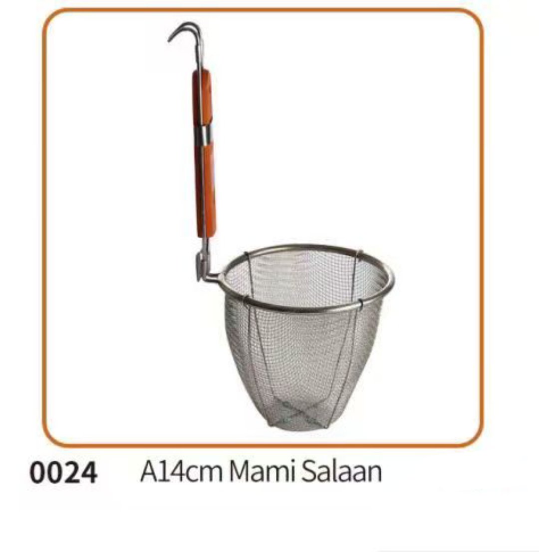 14CM Size Wooden Handle Stainless Steel Kitchen Ware Dumplings Noodles ...