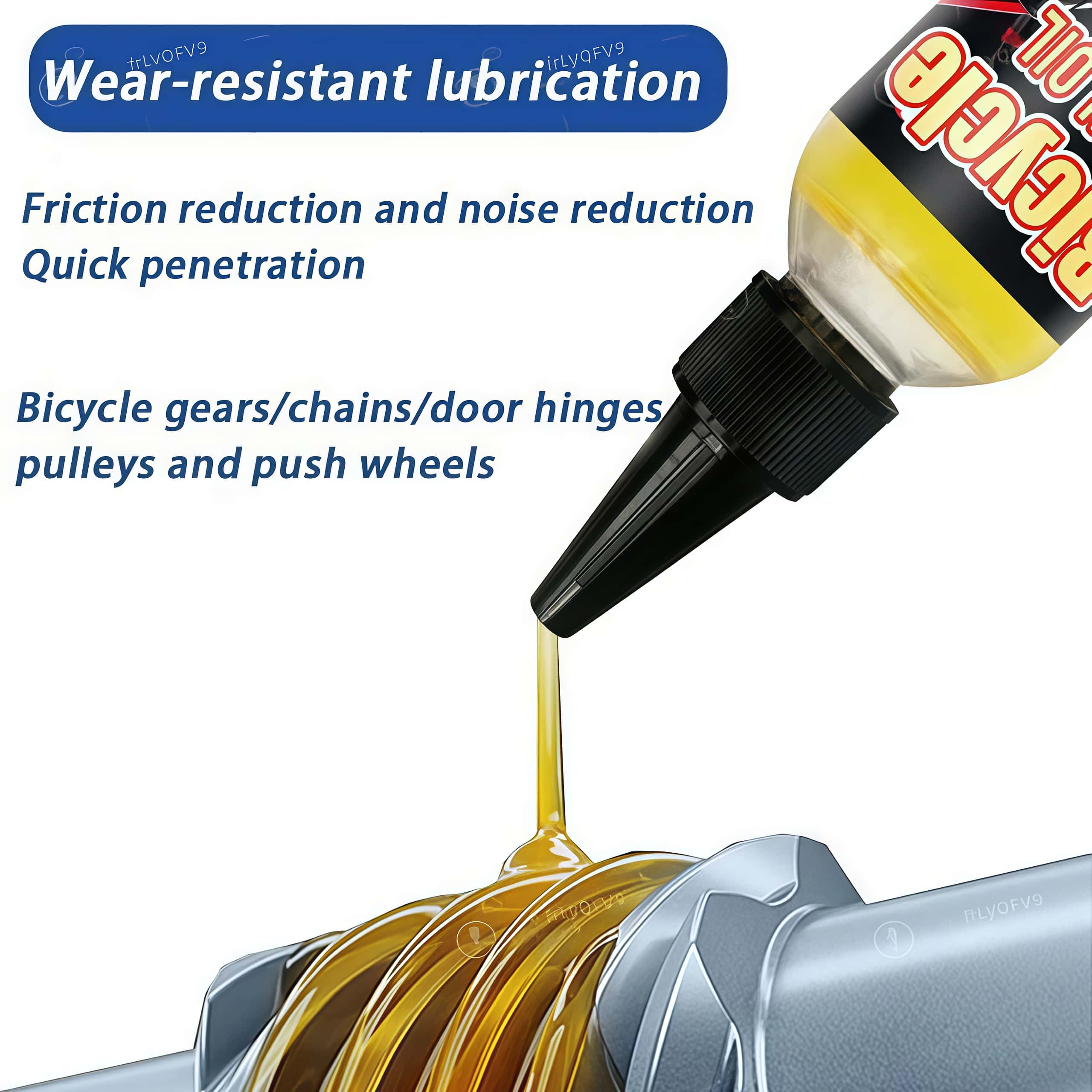 [Buy 1 Take 2] Bike Chain Lube For MTB Road Bike Motorbike Lubrication Anti Rust Waterproof ...