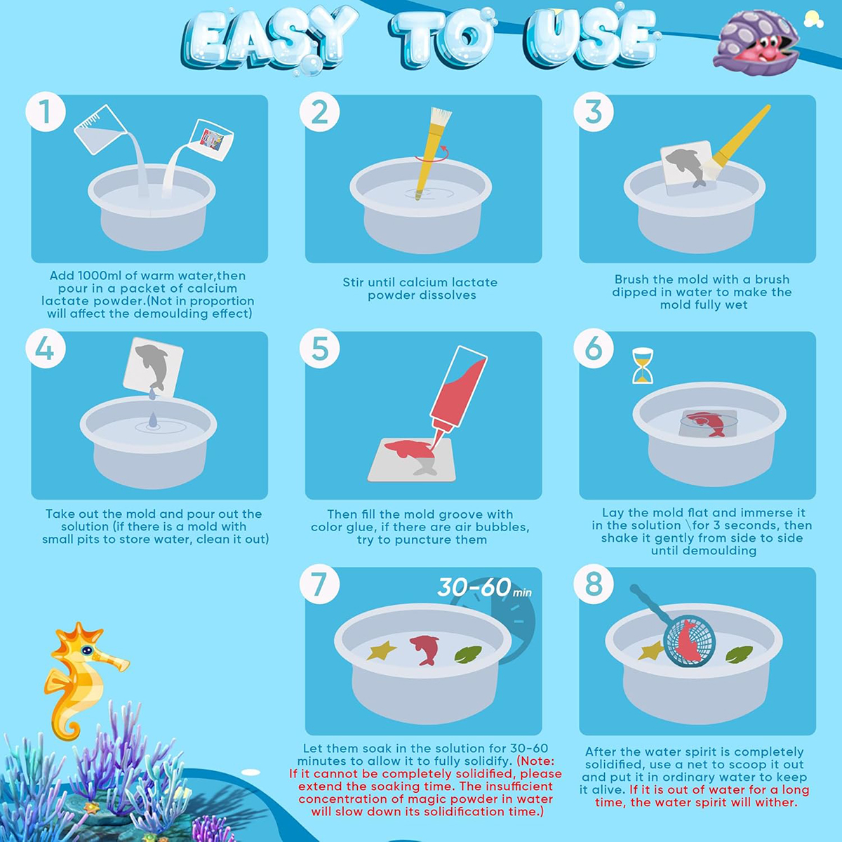 DIY Magic Water elves spirit Funny Magical Waterscape Toys For Kids ...